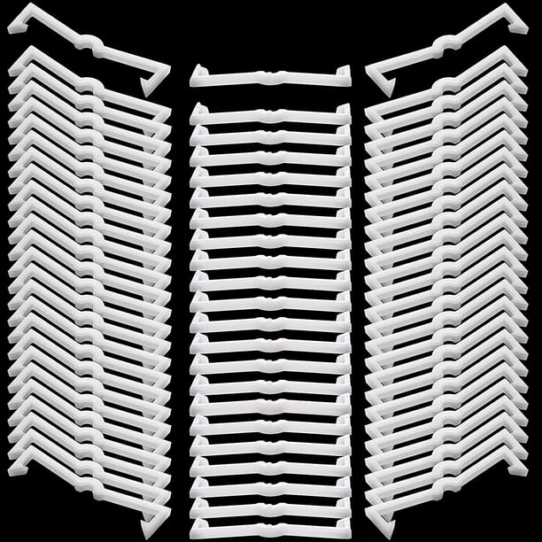 250 Pieces Peg Locks Plastic Pegboard Hook Locks Pegboard Display Hook ...