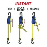 Tie Boss - 3/8" Tie Down - Green Body - Walmart.com
