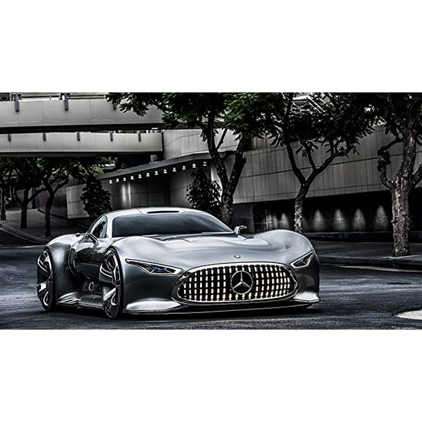 Iconic Arts Supercar Laminated 24x36 Poster: Mercedes AMG Vision Gran ...