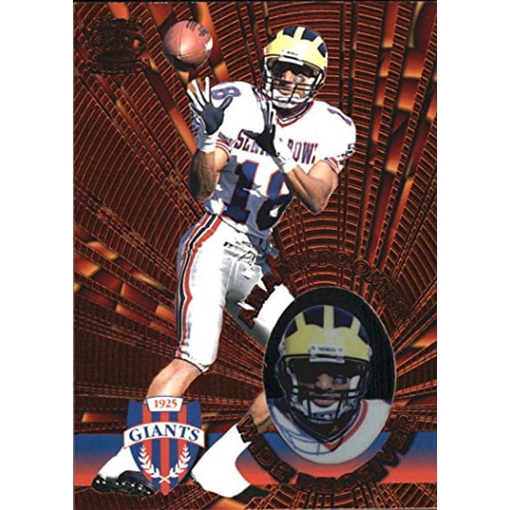 1996 Pacific Invincible Bronze #105 Amani Toomer NFL Football Trading ...