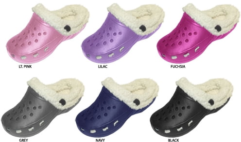DDI 1474700 Toddlers Clogs w/ Sherpa Lining Case of 72 - Walmart.com