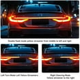 47 Inch Truck Tailgate Strip Light LED Bar, Arrow Sequential Amber Turn ...