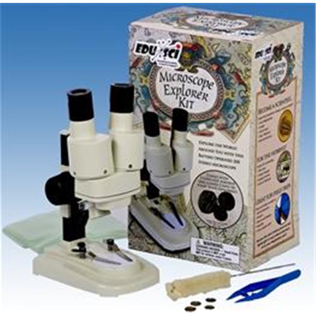 Hobbyscopes P21722 Microscope Explorer Kit - Walmart.com