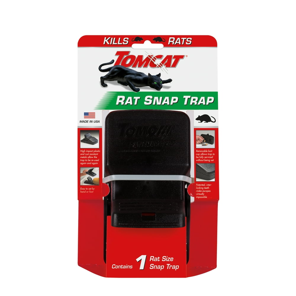 Tomcat Rat Snap Trap - Walmart.com - Walmart.com