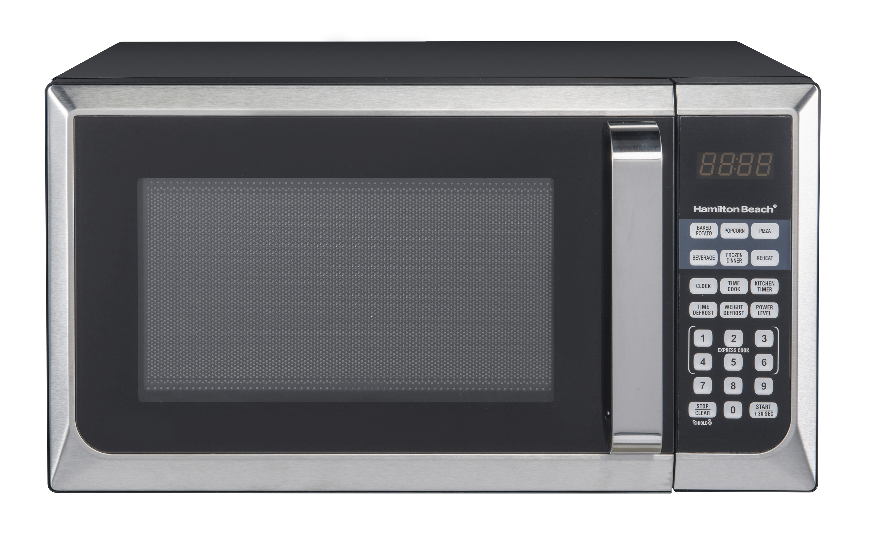 Hamilton Beach 0 9 Cu Ft Stainless Steel Countertop Microwave Oven Hamilton Beach 0 9 Cu Ft Stainless Steel Countertop Microwave Oven