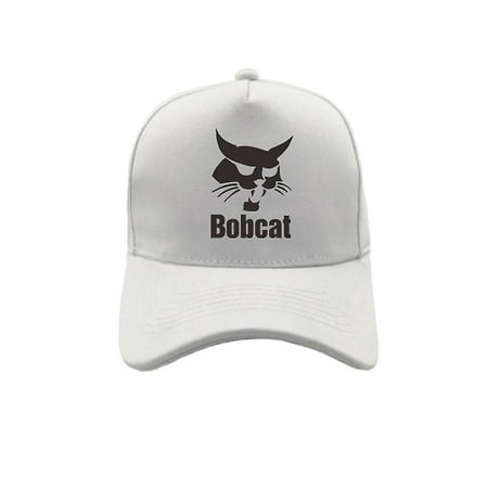 Bobcat Heavy Equipment Logo Baseball Caps Unisex Casual Adjustable Bobcat Hats Boy Caps Snapback ...