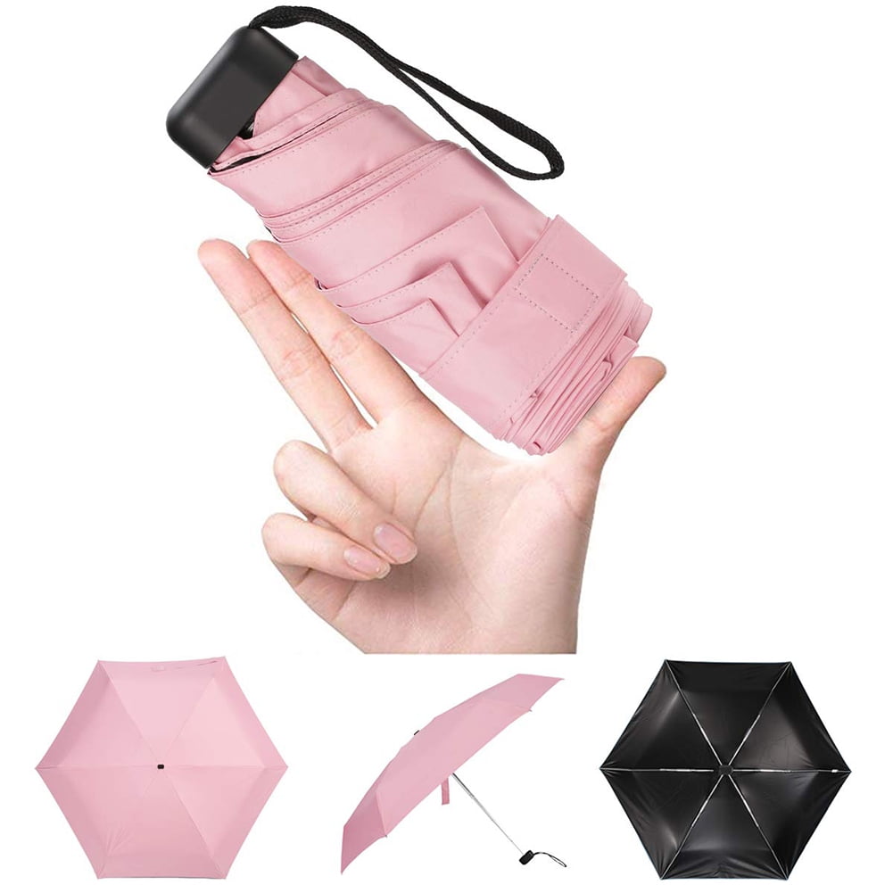 Opolski Portable Mini Pocket Parasol Telescopic Folding Anti-UV Light ...