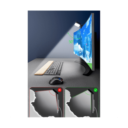 Mini Mobile Phone Fill Light 2700K-6500K LED Live Selfie Light Computer ...