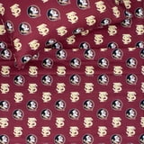 Florida State Seminoles 100% cotton, 4 piece sheet set - flat sheet ...