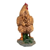 Design Toscano Henrietta the Hen and Cock-A-Doodle-Do Rooster Statues ...