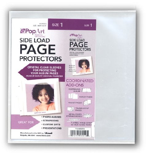 Crystal Clear Page Protectors For Lineco And Other Digital Photo Albums ...
