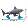 Italian Brainrot Unique Shark Figurine with Blue Flippers Fun and ...