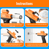 Salt Gun Bug Blaster – Salt-Powered 150-Shot Fly & Roach Eliminator ...