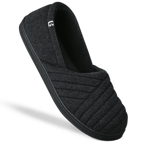 LongBay Women's Comfy Breathable Memory Foam Closed Back Slippers ...