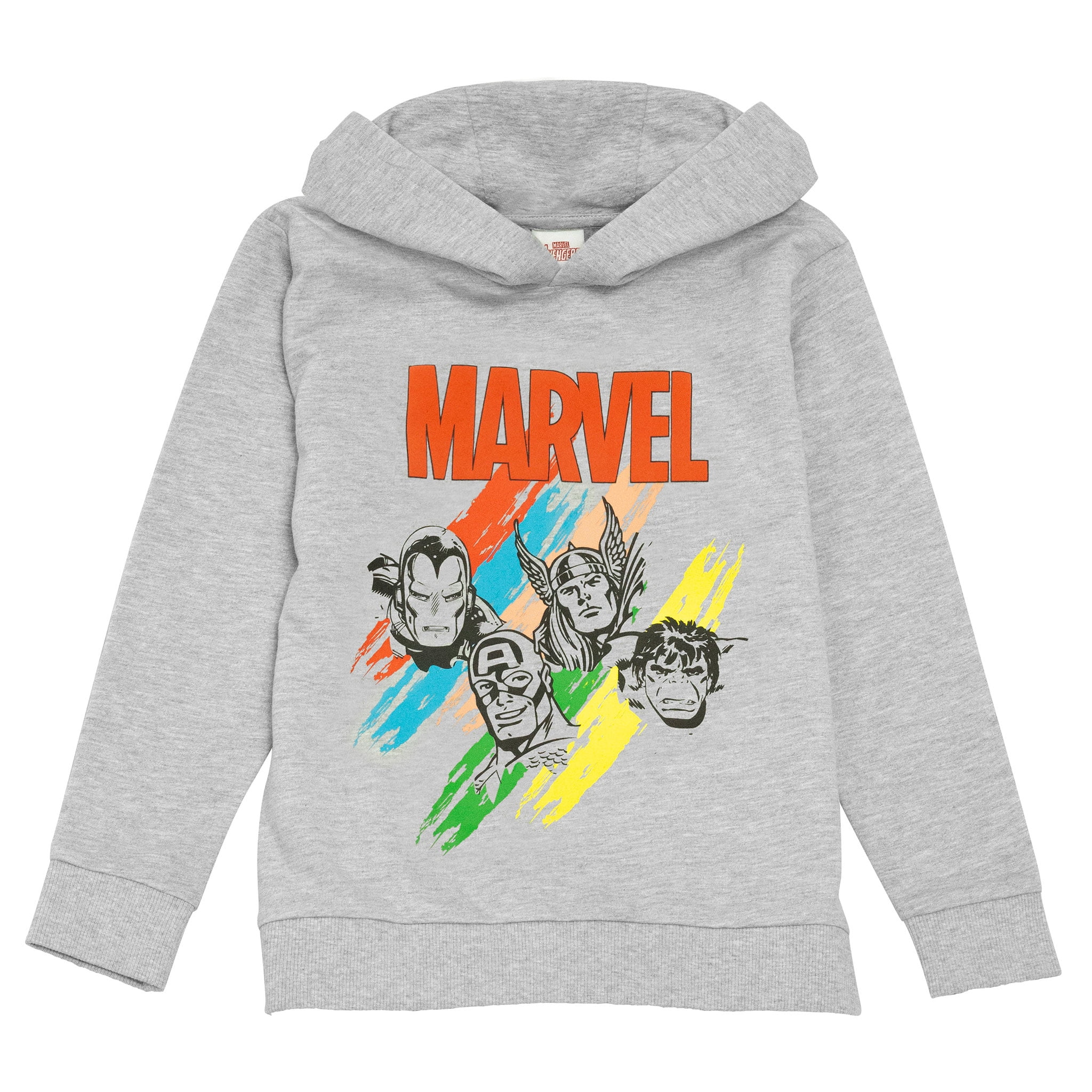 Marvel Comics Classic Avengers Sketch Girls Pullover Hoodie | Official ...