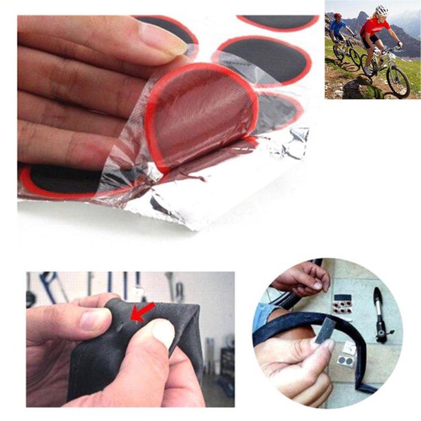 Bicycle Tyre Rubber Puncture Patch Cycle Tire Handmade Puncture ...