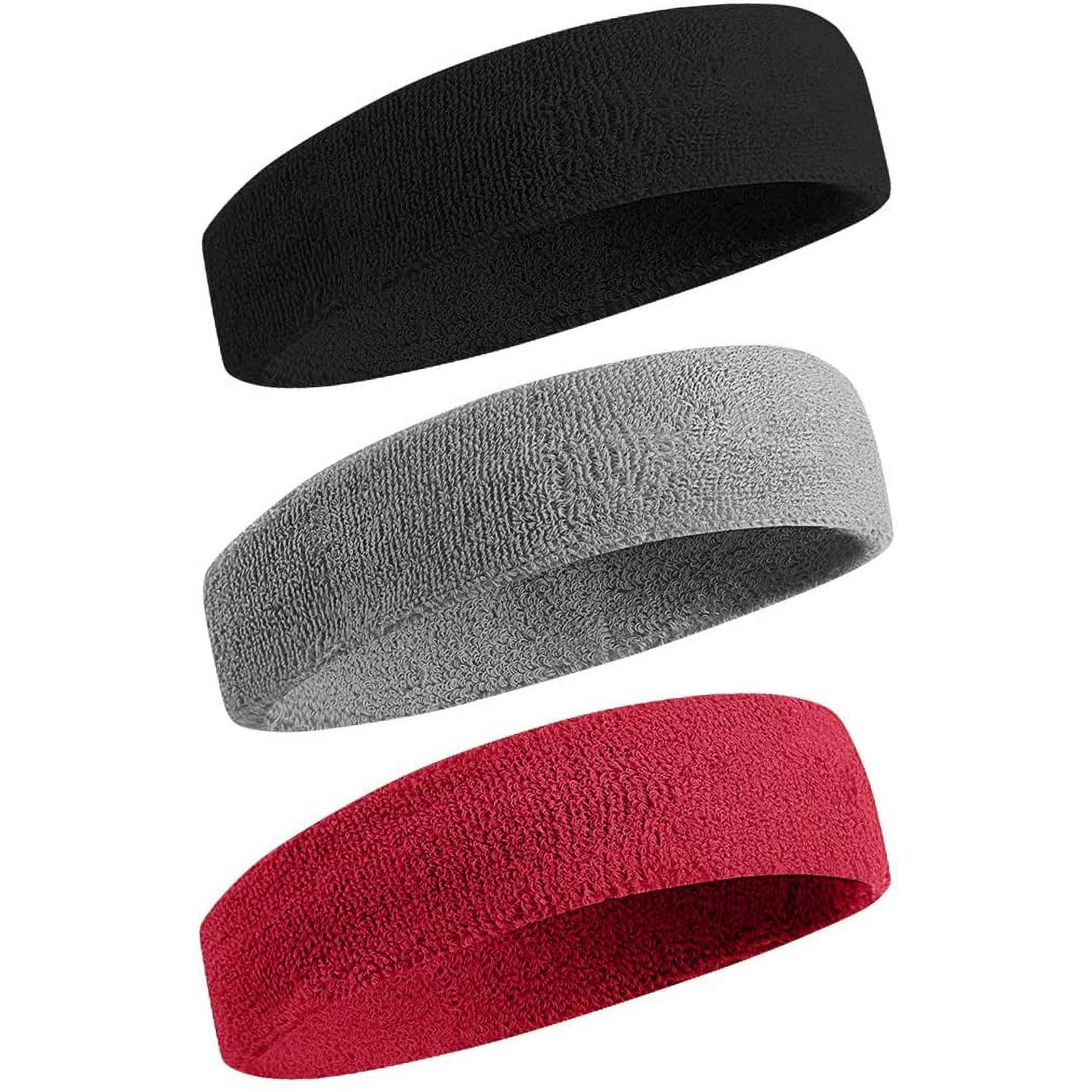 Click here for Chlua 3pack Sweatbands Sports Headband For Men & W... prices