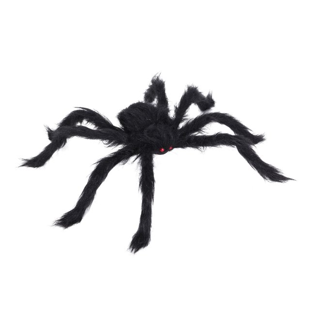 Realistic Hairy Giant Spider, 50cm Fake Spider Props Halloween Yard ...