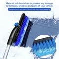 "JIAING 31.5"" Extendable Snow Brush with Ice Scrapers - 2-in-1 Winter ...
