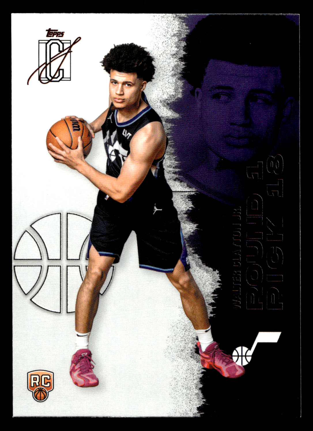 2026 Topps Signature Class Walter Clayton Jr. #114 RC - Walmart.com