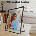 Black Floating Frame, 8x10 Inches, Vertical, 2 Set, For Picture 7x9,6x8 ...