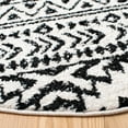 SAFAVIEH Tulum Lakisha Distressed Southwestern Area Rug, 9' x 9' Round ...
