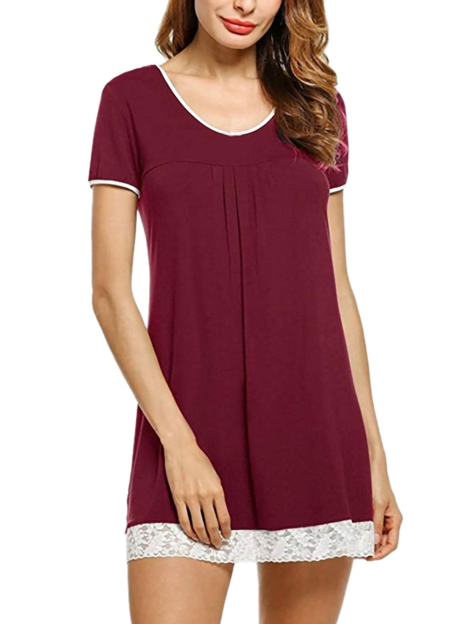 Women's Cotton Nightshirts at Henry Storms blog