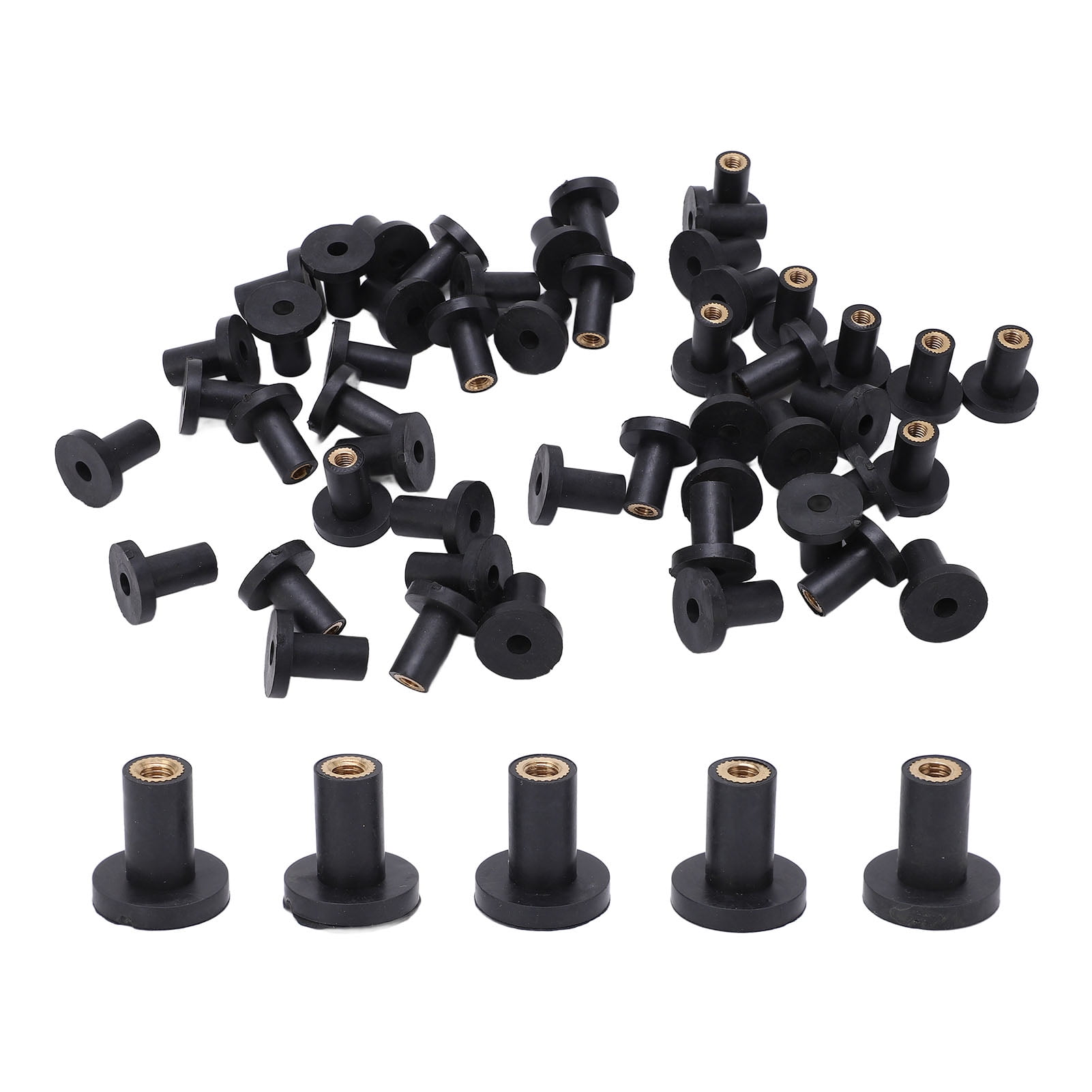 Click here for Vobor-Ca Motorbike Fairing Nuts 50pcs/Set Rubber M... prices