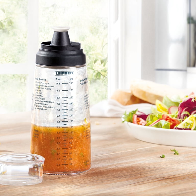 200ml Leak Proof Salad Mixer Salad Dressing Shaker Bottle - 200ml BPA ...