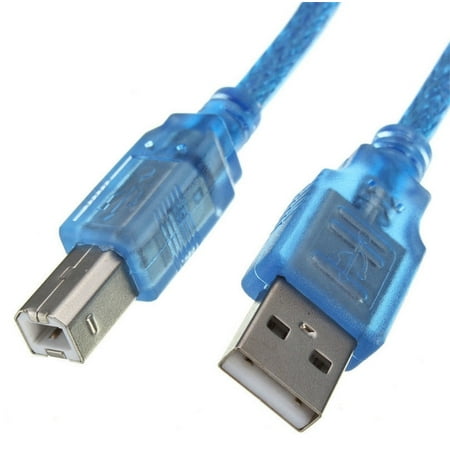 For HP CANON DELL Lexmark Brother PRINTER CABLE CORD USB 2.0 A-B Male ...