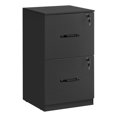 2-Drawer File Cabinet with Lock, Printer Stand, Office Organizer for A4 ...