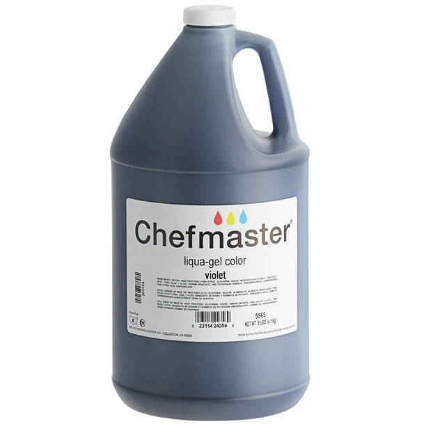 Chefmaster 1 Gallon Violet Liqua-Gel Food Coloring - Walmart.ca