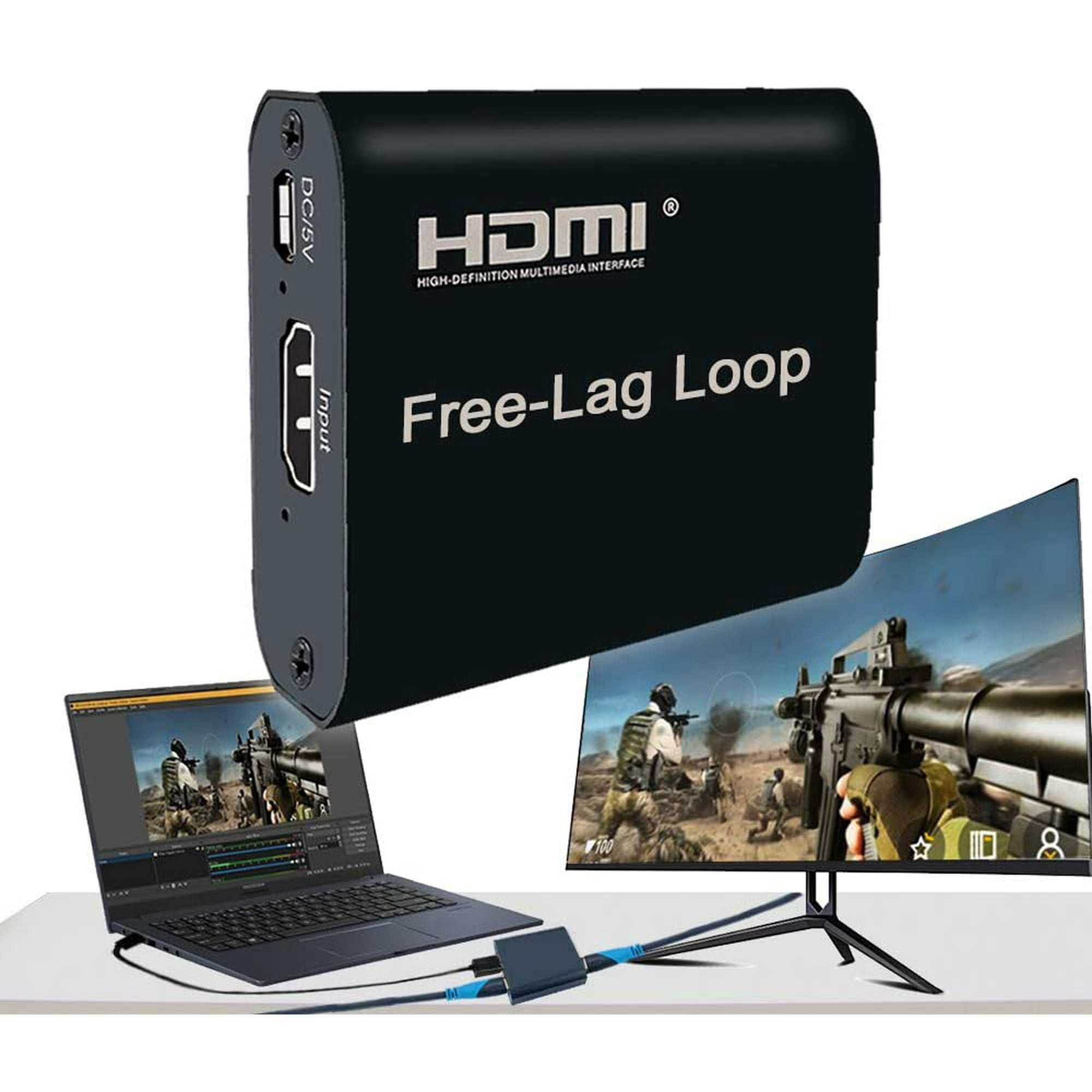 MAOSONGTECH USB Video Capture Card, 1080PFHD,HDMI to USB, with Loop,for ...
