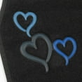 BDK Blue Love Hearts Pattern Car Floor Mats, 4 Pieces - Walmart.com