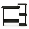 Furinno Efficient Laptop Desk, Small Shelves, Easy Assemble, Multiple ...