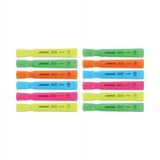Desk Highlighters, Assorted Ink Colors, Chisel Tip, Assorted Barrel ...