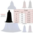 BAODANN Unisex Solid Color Velvet Witch Cape Multiple Sizes Vintage ...