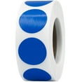 Black Circle Dot Stickers | 0.75" Inch Round | 500 Pack - Walmart.com