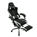 GTRACING GTWD-200 Gamer's Adjustable Gaming Chair with Footrest, Swivel ...