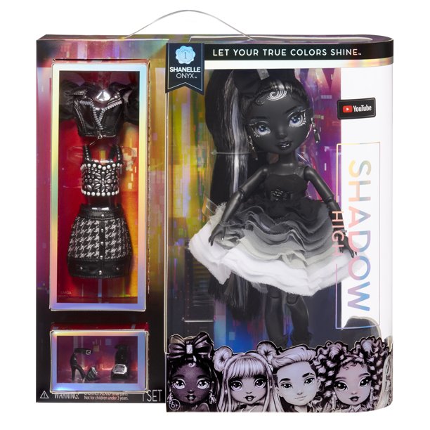 Shadow High Series 1 Shanelle Onyx- Grayscale Fashion Doll. 2 Black ...