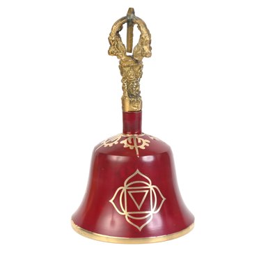 Violet Crown Chakra Tibetan Bell (Note B) - 5.5 Inches H x 3 Inches D ...