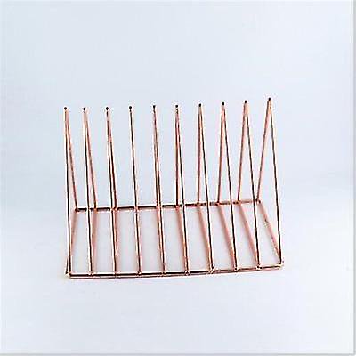 Luxury Bookshelf Metal Geometry Newspapers And Magazines Storage Rack ...