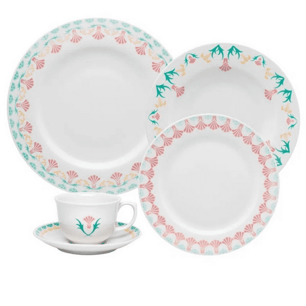Flamingo Duchess 30 Pieces Dinnerware Set Service for 6 - Walmart.ca