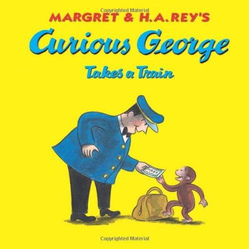 Pre-Owned Curious George Takes a Train (Hardcover) 0618065660 ...