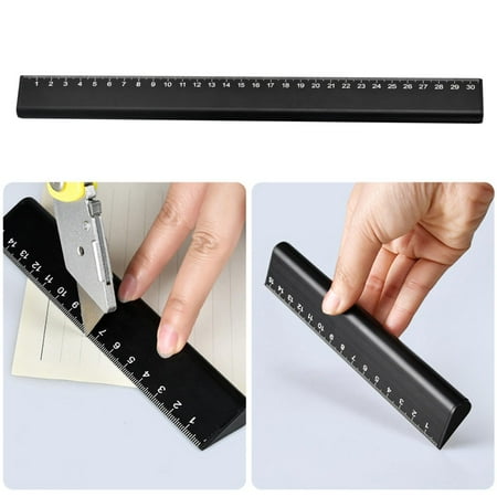 6"/12" Wer Drop Precision Ruler Standard Alloy -Etched Measuring Ruler ...