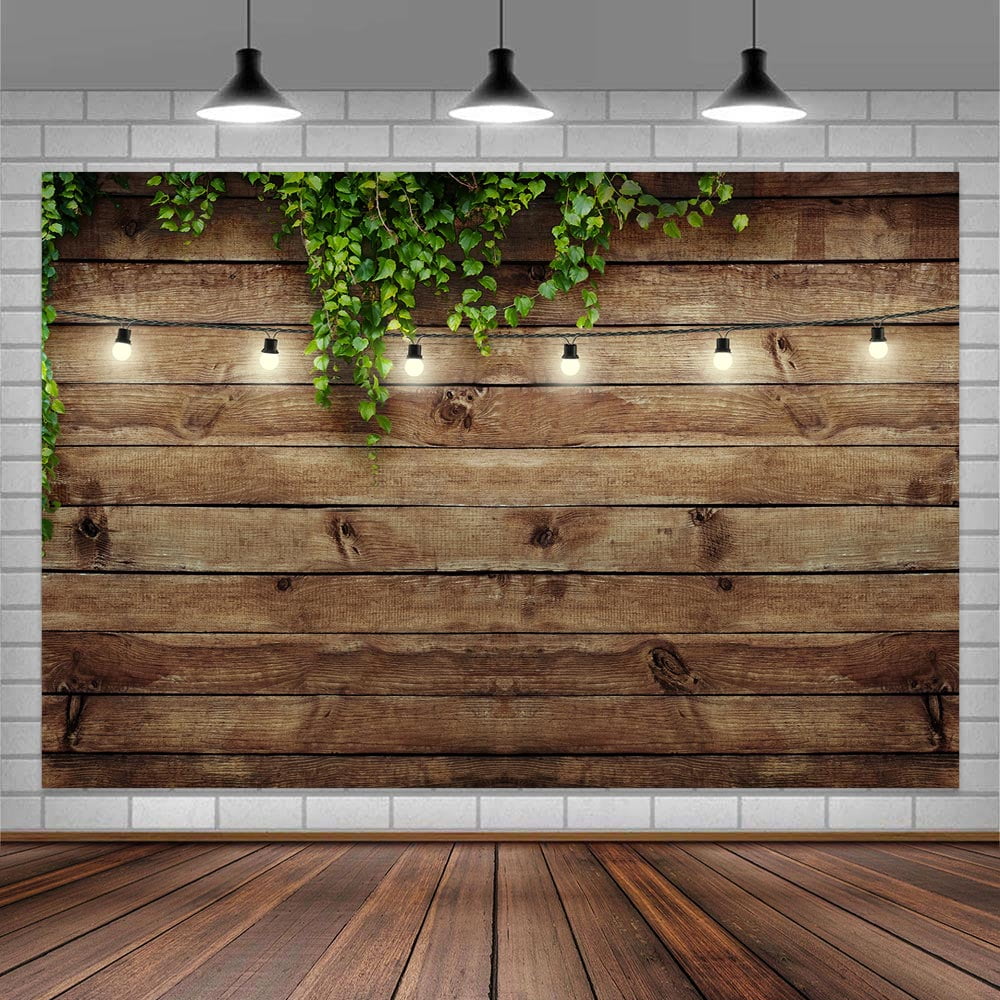 Rustic Wood Planks Background