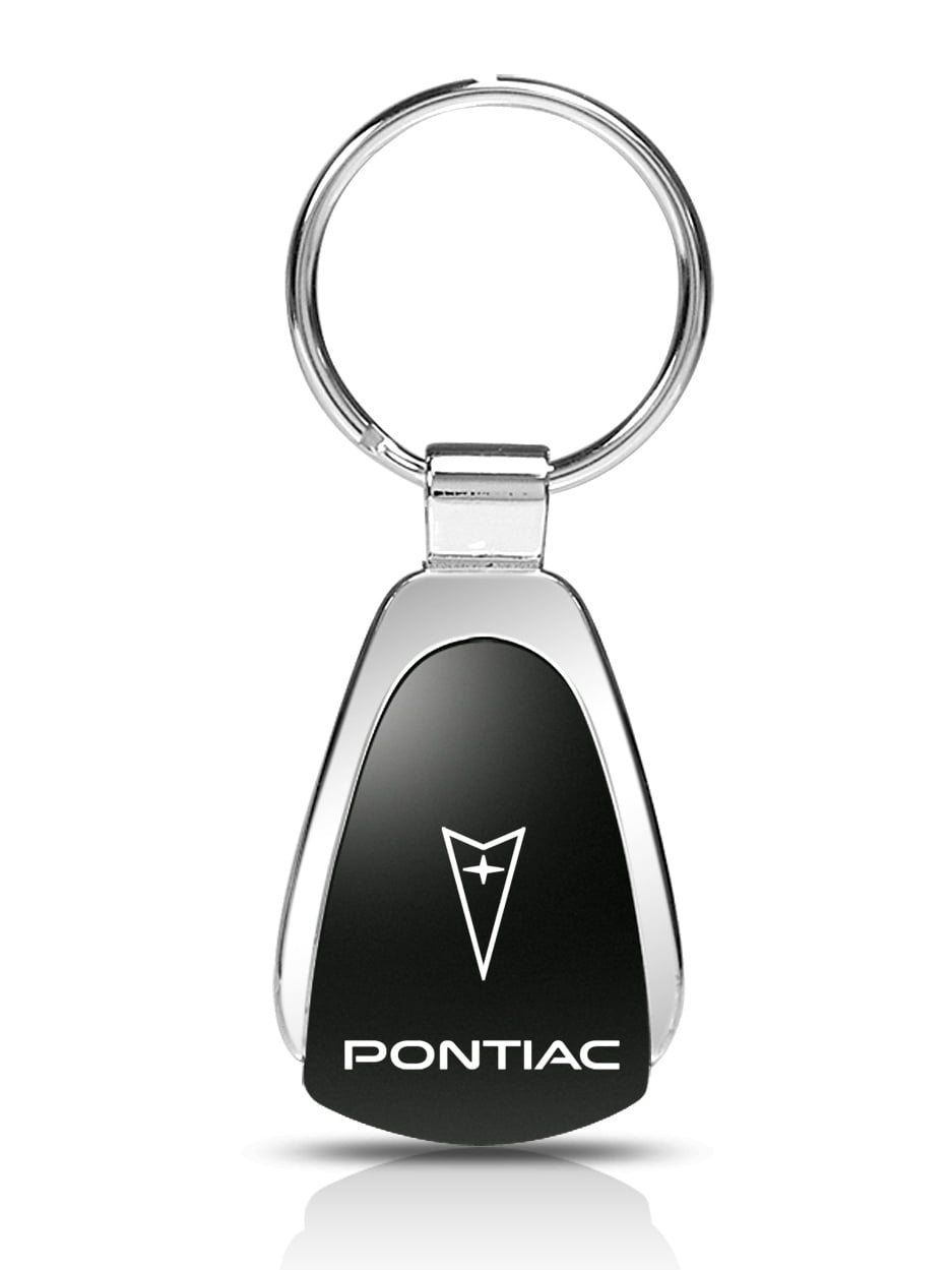 Pontiac Black Tear Drop Key Chain - Walmart.com
