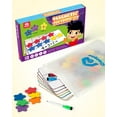 Coogam Magnetic Ten-Frame Set Math Manipulative EVA Counters Educational Toy for Kindergarten ...