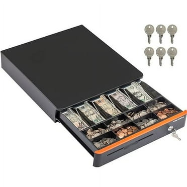 SteelMaster Touch Release Locking Cash Drawer w/Spring-Loaded Bill ...