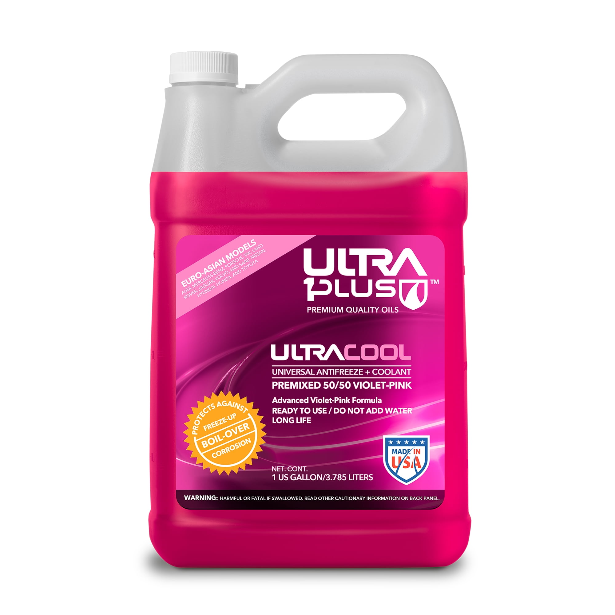 UltraCool Universal Antifreeze + Coolant PREMIXED 50/50 PINK-VIOLET (1 ...